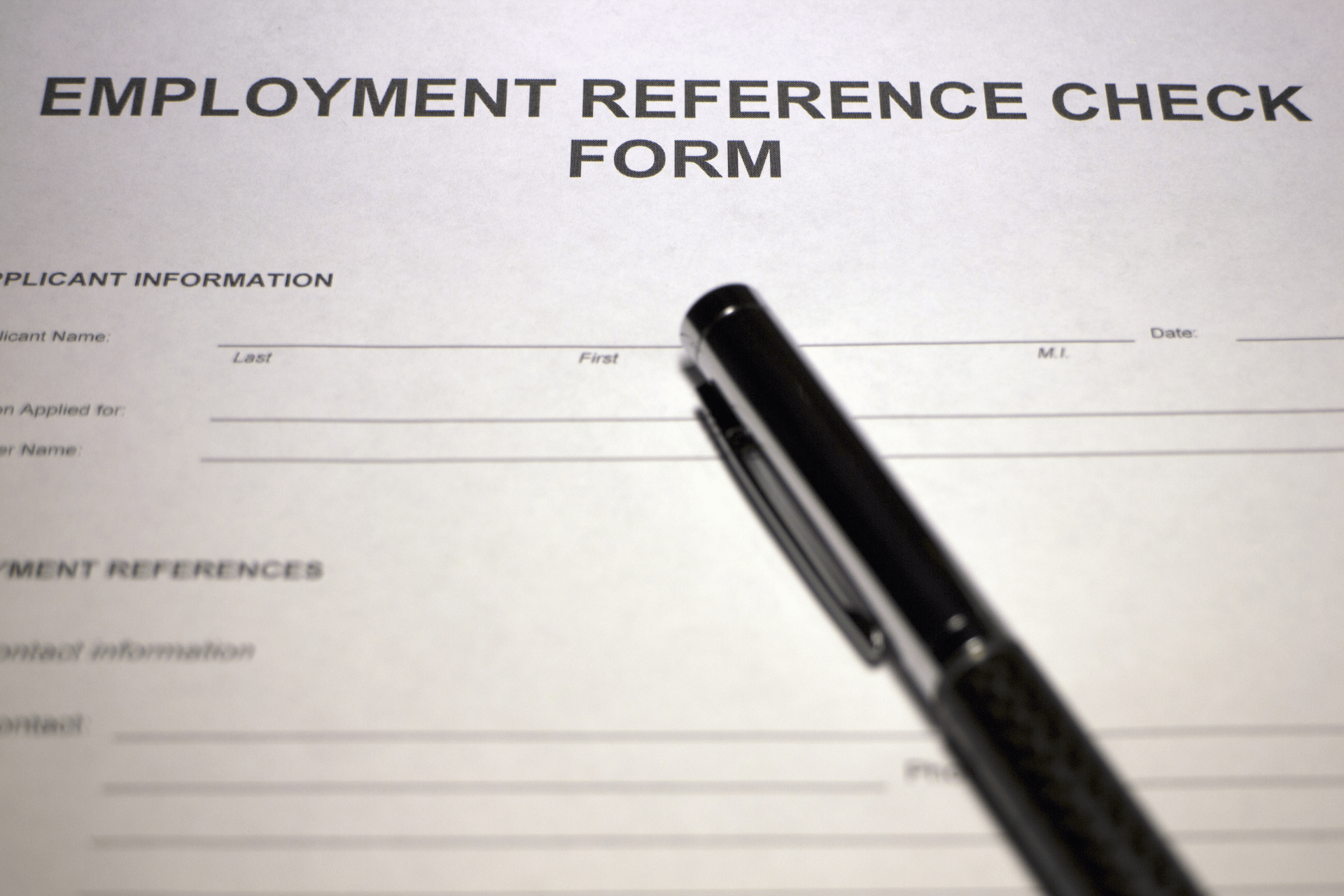 Employment Reference Checks | Advanced Vetting